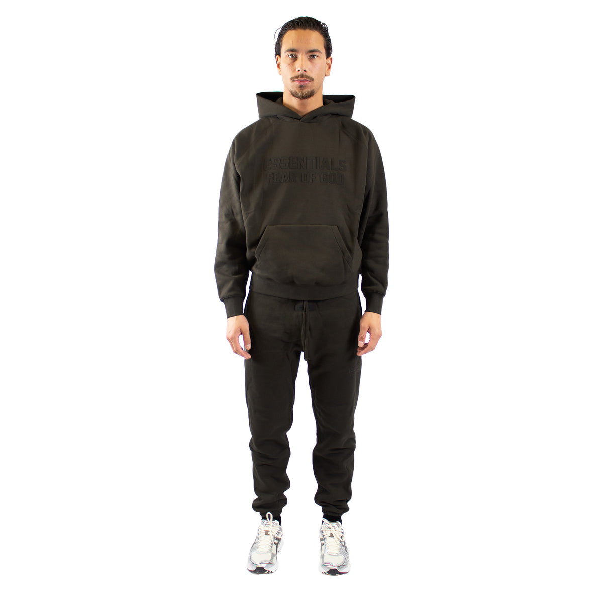 Fear of God Essentials Off Black Full Set – sneakrflow