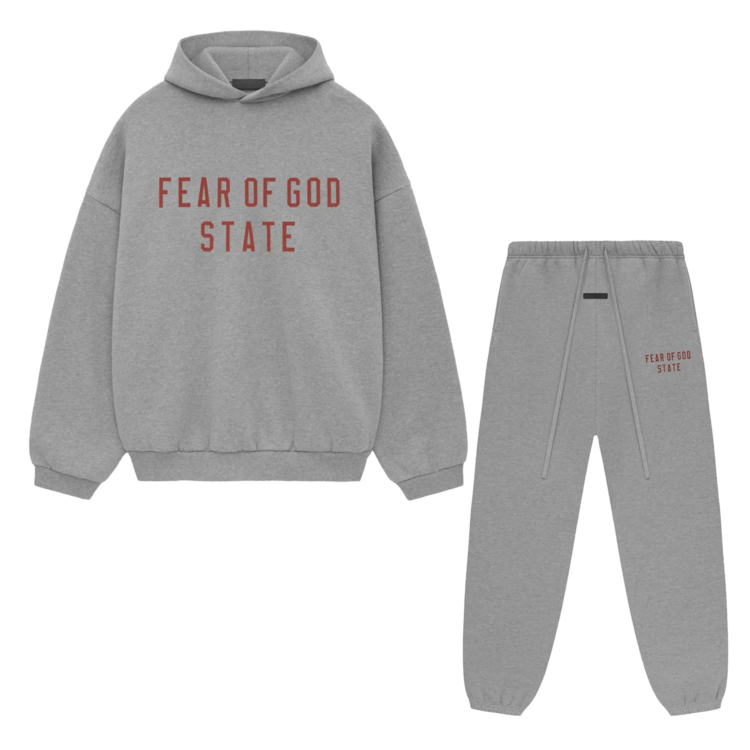 Fear Of God Essentials Dark Heather State Set – sneakrflow