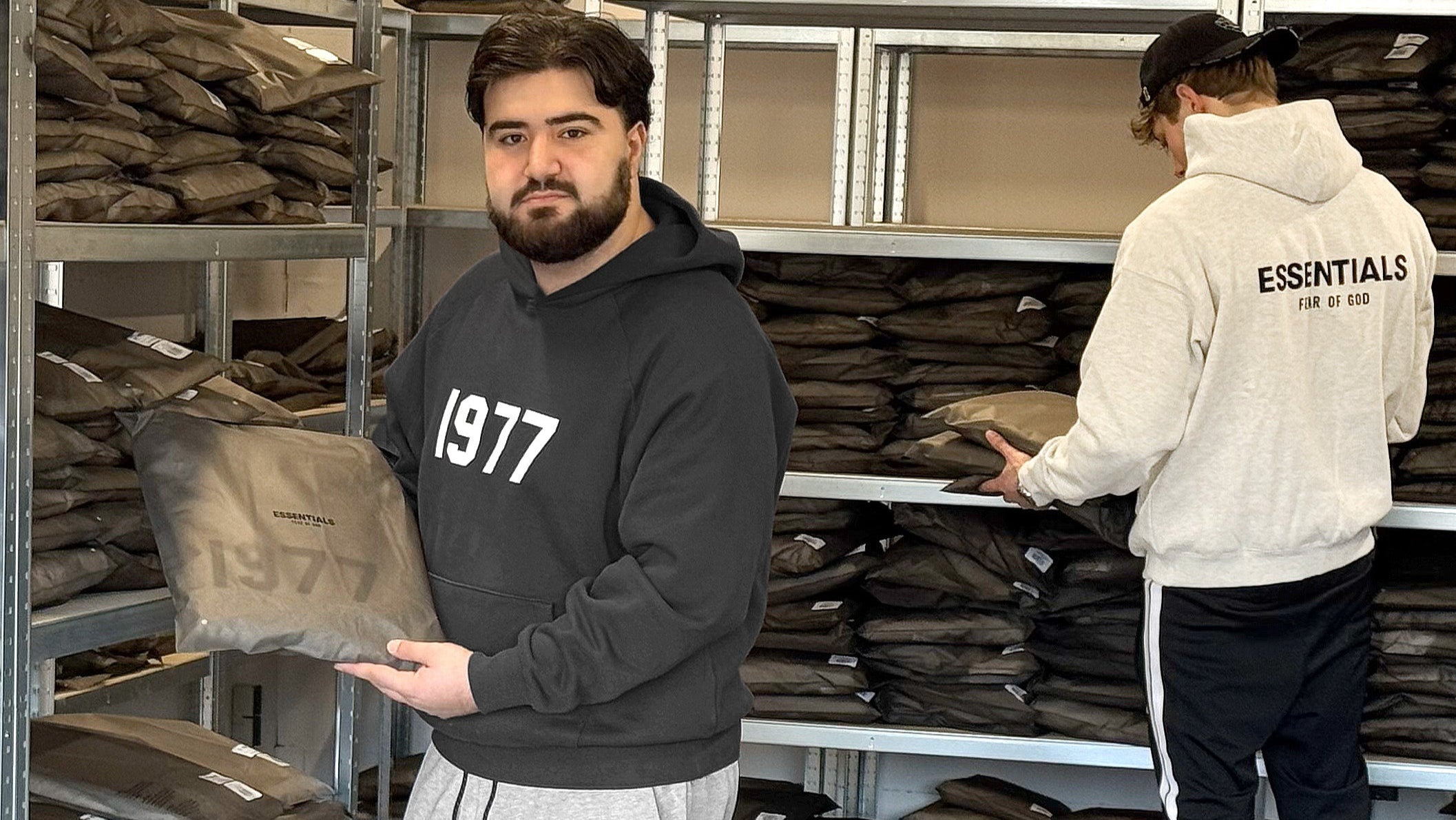 Fear Of God Essentials FW24 Dark Heather Hoodie – sneakrflow